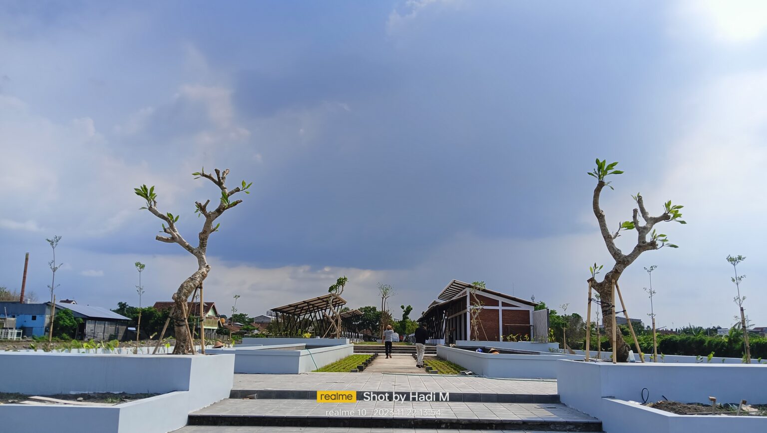 Begini Akhir Pembangunan Food Court di Jalan Panca Warna Kampung ...